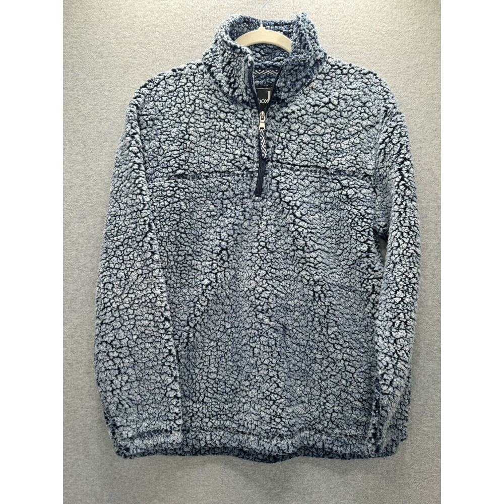 Boxercraft Women's Soft Sherpa 1/4 Zip Pullover-Navy … - Gem